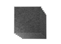 China Office Cinema Wall Soundproof Polyester Fiber Acoustic Panel Beveled Edge for sale