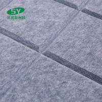 China Sculptedpolyester Fiber Acoustic Panel For Office Wall Decorative High Density for sale
