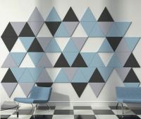 China High Density Polyester Fiber PET Acoustic Panels For Office Space for sale
