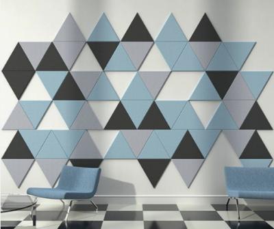 China Eco Friendly Felt Polyester Fiber Acoustic Panel 9mm 12mm for sale