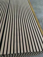 China Oak Veneer Wood Acoustic Panels Sound Absorbing Acoustic Insulation for sale