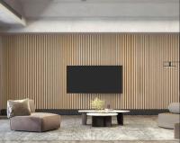 China Eco Sound Absorption Oak Veneer Wooden Acoustic Panel Decorative for sale