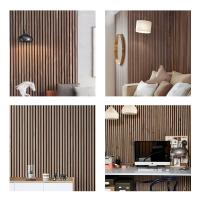 China Eco Sound Absorption Oak Veneer Wooden Acoustic Panel Decorative for sale