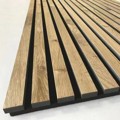 China Polyester Fiber Acoustic Wall Panel Pure Black Base for sale