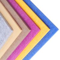 China Eco Friendly Felt Polyester Fiber Acoustic Panel 9mm 12mm for sale