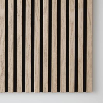 China Custom Mdf Sound Absorbing Wood Wall Panels With Polyester Fiber for sale