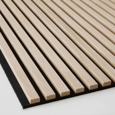 China E0 Acoustic Wood Slat Panels For Interior Wall Sound Absorption for sale