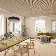 China Slotted MDF Pet Felt Wooden Grooved Acoustic Panel 21mm for sale