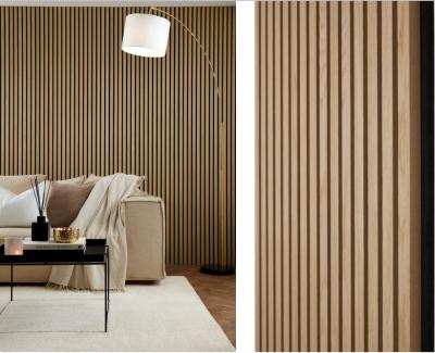 China Akupanel Acoustic Wood Slat Panels Indooar Wall Decorative for sale