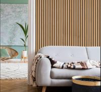 China Wall Wood MDF PET Acoustic Panel Interior Decorative for sale