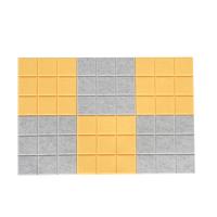 China Sound Proof Polyester Acoustic Panels Slotted PET Felt Acoustic Panel for sale
