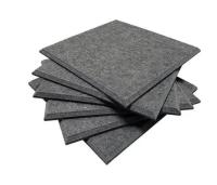 China PET Fiber Decorative Soundproof Wall Panel Eco Friendly for sale