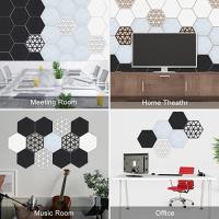 China PET Fiber Decorative Soundproof Wall Panel Eco Friendly for sale