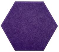 China Hexagon PET Felt Acoustic Panels  Eco Friendly Sound Absorption Panels Multi-color for sale