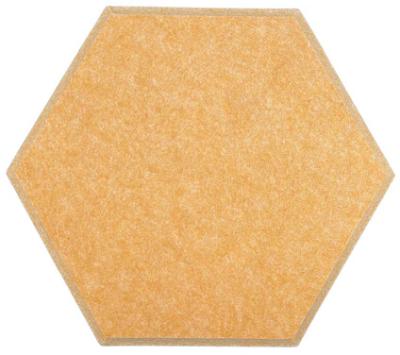 China Hexagon PET Felt Acoustic Panels  Eco Friendly Sound Absorption Panels Multi-color for sale