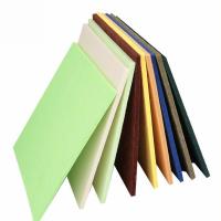 China 100% Polyester Fiber Acoustic Panel Wall Decoration Soundproof Board for sale