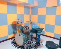 China Office Acoustic Panel Pet Fiber Felt Sound Absorbing Wall Decorative for sale