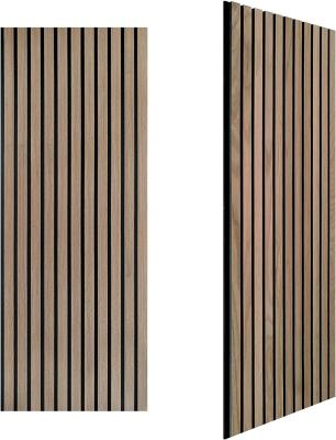 China Auditorium Natural Oak Acoustic Wood Panels 3D Design Wall Decoration for sale