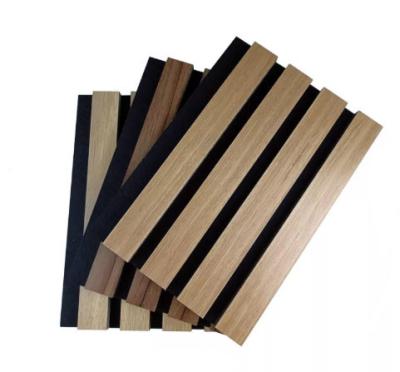 China Interior Wall Decorative Soundproof Panel Akupanel Wood Acoustic Panel for sale