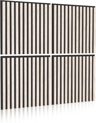China 3D Oak Wood Wall Tiles Acoustic Panel For Interior Wall Decor for sale