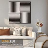China 3D Oak Wood Wall Tiles Acoustic Panel For Interior Wall Decor for sale