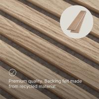 China Fireproof Natural Oak Wood Acoustic Panels For Cinema Home Theatre for sale