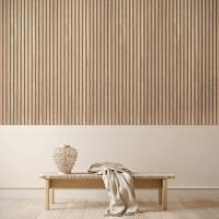 China Fireproof Natural Oak Wood Acoustic Panels For Cinema Home Theatre for sale