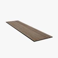 China Oak Wood Slat Acoustic Panel Living Room Soundproof Wall Panel for sale