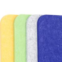 China Highly Effective Acoustic Polyester Fiber Sheets Soundproofing Panels For Cinema for sale
