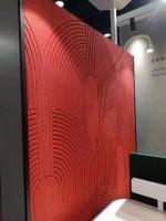 China 9mm / 12mm Thick Polyester Acoustic Panels For Wall And Ceiling Decoration for sale