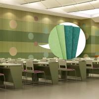 China High Density Polyester Felt Acoustic Panels Wall Decoration for sale
