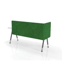 China 100% Polyester Fiber Desk Acoustic Screens Reduce Noise Visual Distractions for sale