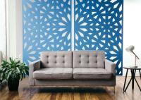 China Easy Install PET Acoustic Room Dividers Partition Cubicle Divider Screen Soundproof for sale