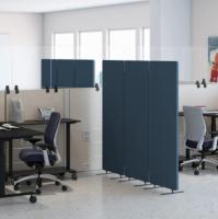 China 9mm 15mm Acoustic Office Dividers Polyester Acoustic Panel Divider for sale