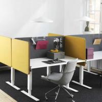 China Office Polyester Fiber Desk Acoustic Screens Sound Absorption for sale