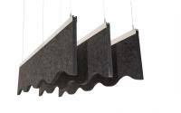 China Suspended Sound Proof Pet Acoustic Ceiling Board Polyester for sale
