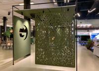 China Polyester Custom Design Office Acoustic Room Dividers CNC Cutting Service for sale
