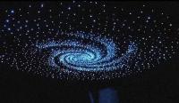 China Noise Reduction Polyester Ceiling Tiles Starry Sky Optic Star Ceiling Lighting for sale