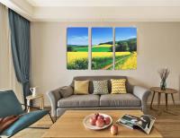 China Home Art Printed Acoustic Panel Soundproof Board Wall Decoration Painting for sale