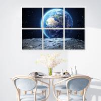 China Home Art Printed Acoustic Panel Soundproof Board Wall Decoration Painting for sale