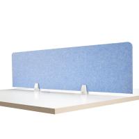 China Pet Acoustic Colored Office Desk Divider Screens Eco Friendly for sale