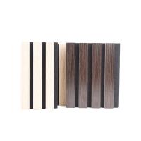 China Easy Installation PET Wood Acoustic Panels Acoustic Slat Wood Wall Panel for sale