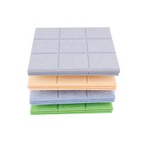 China Self Adhesive Soundproof Panels Acoustic Wall Panels Polyester Acoustic Panel for sale