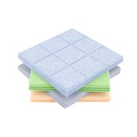 China Self Adhesive Sound Absorbing Polyester Acoustic Panels 1220x2440mm for sale
