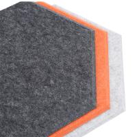 China High Density Sound Proof Wall Panels Stylish Hexagon Acoustic Panels for sale