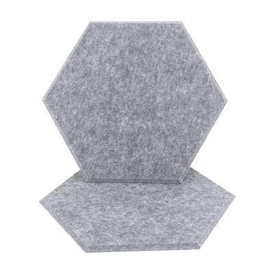 China High Density Padding Hexagonal Acoustic Panels Sound Absorbing for sale