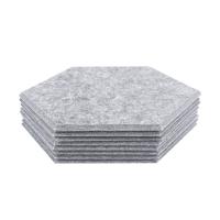 China High Density Padding Hexagonal Acoustic Panels Sound Absorbing for sale