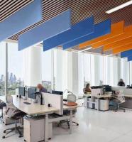 China Noise Reduce Rectangular Sound Absorbing Insulation Panels Eco Acoustic Panel for sale