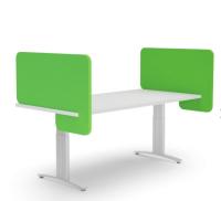 China PET Acoustic Desk Screen Sound Absorbing Office Furniture Space Dividers for sale