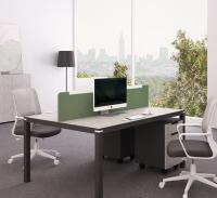 China Eco friendly Desk Acoustic Screens Acoustic Noise Cancellation Office Desk Screen for sale